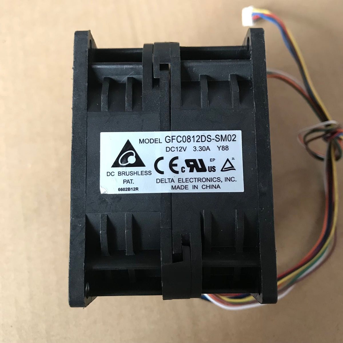 Delta GFC0812DS-SM02 12V 3.30a 8056 8cm Cooling Fan – inewdeals.com